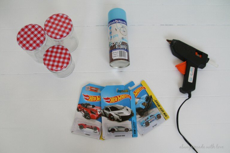 DIY Car Storage Jars - Always Made With Love