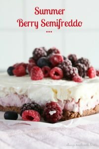 Summer Berry Semifreddo - Always Made With Love
