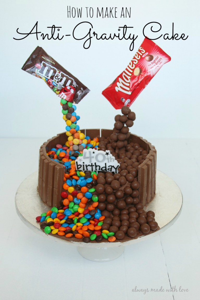 How To Make An Anti Gravity Cake - Always Made With Love